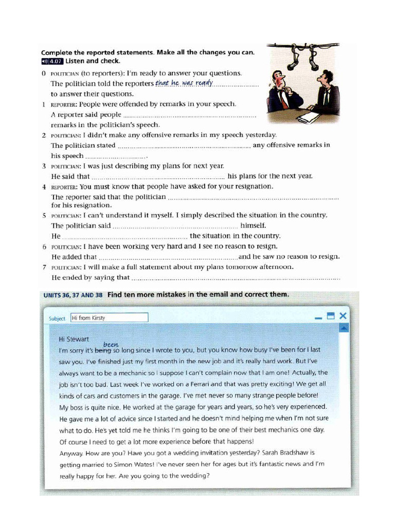 Intermediate Exercises | PDF