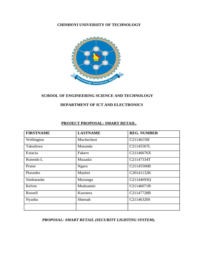 Project Proposal Assignment[2][1] | PDF