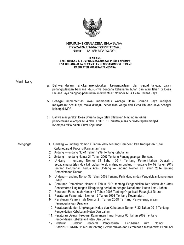 SK - MPA Final 2021 | PDF