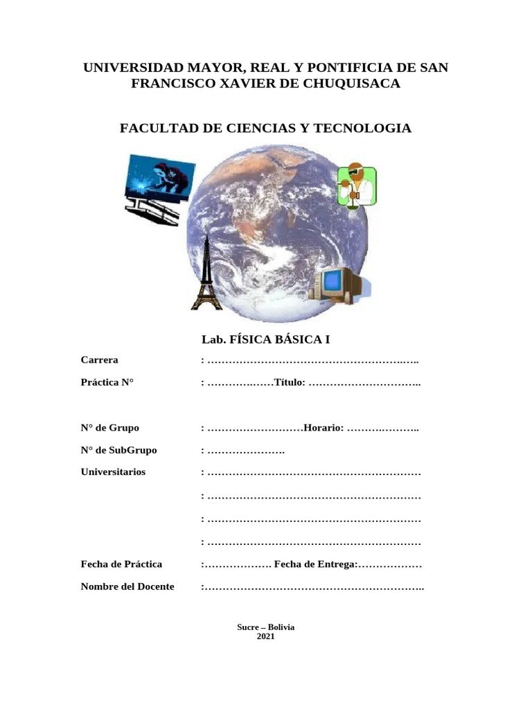 Caratula LAB. FIS 100 | PDF