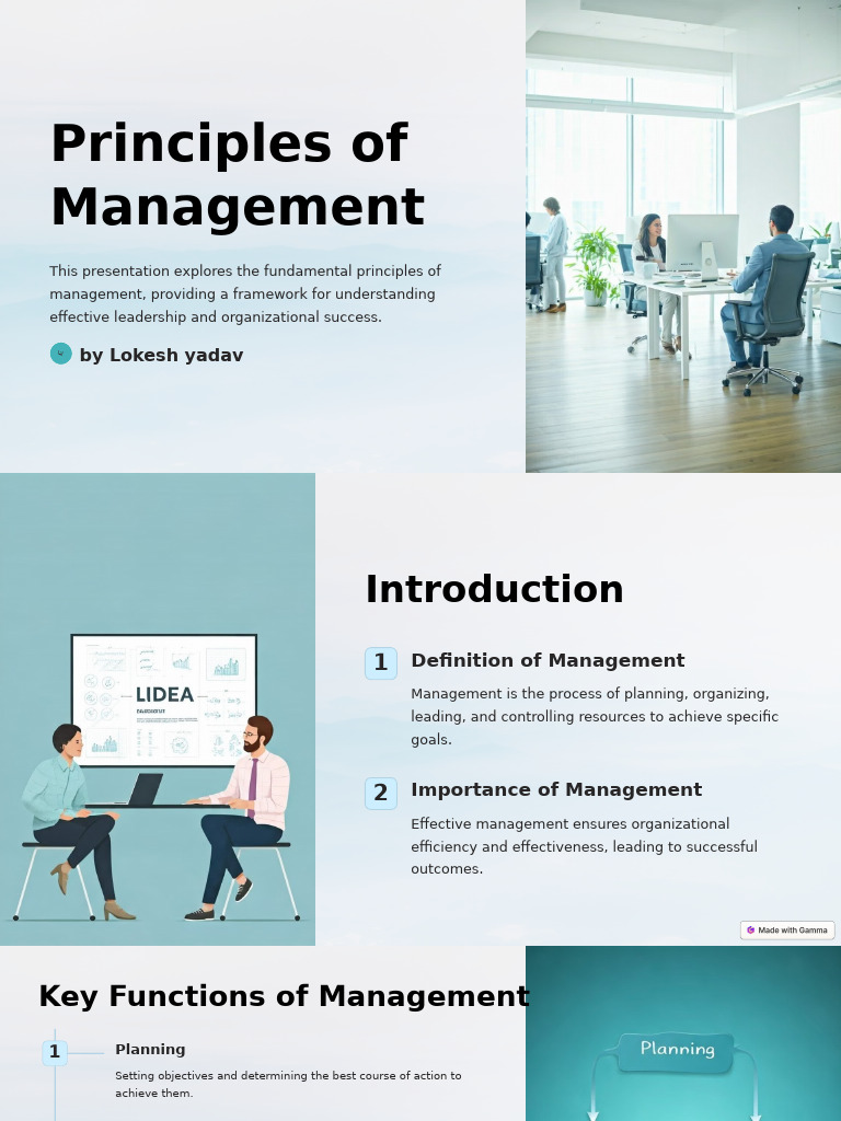 Principles of Management | PDF