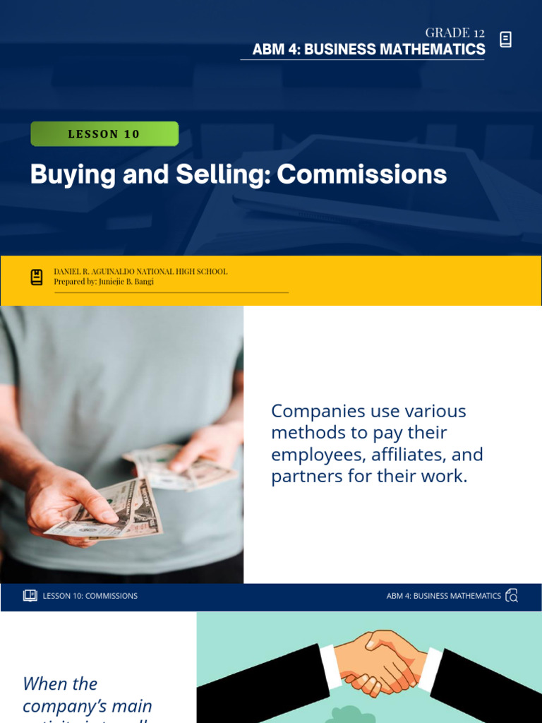 BM 10 Commissions | PDF