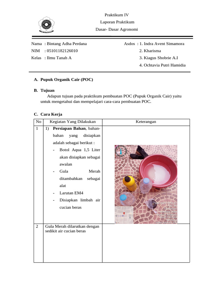 Bintang Adha Perdana - Laporan Praktikum 4 (POC) | PDF