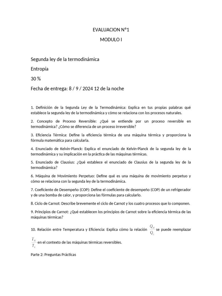 EVALUACION MODULO 1 | PDF