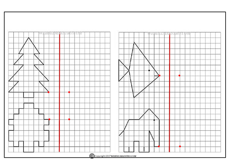 Simetrías en Cuadrícula2 | PDF