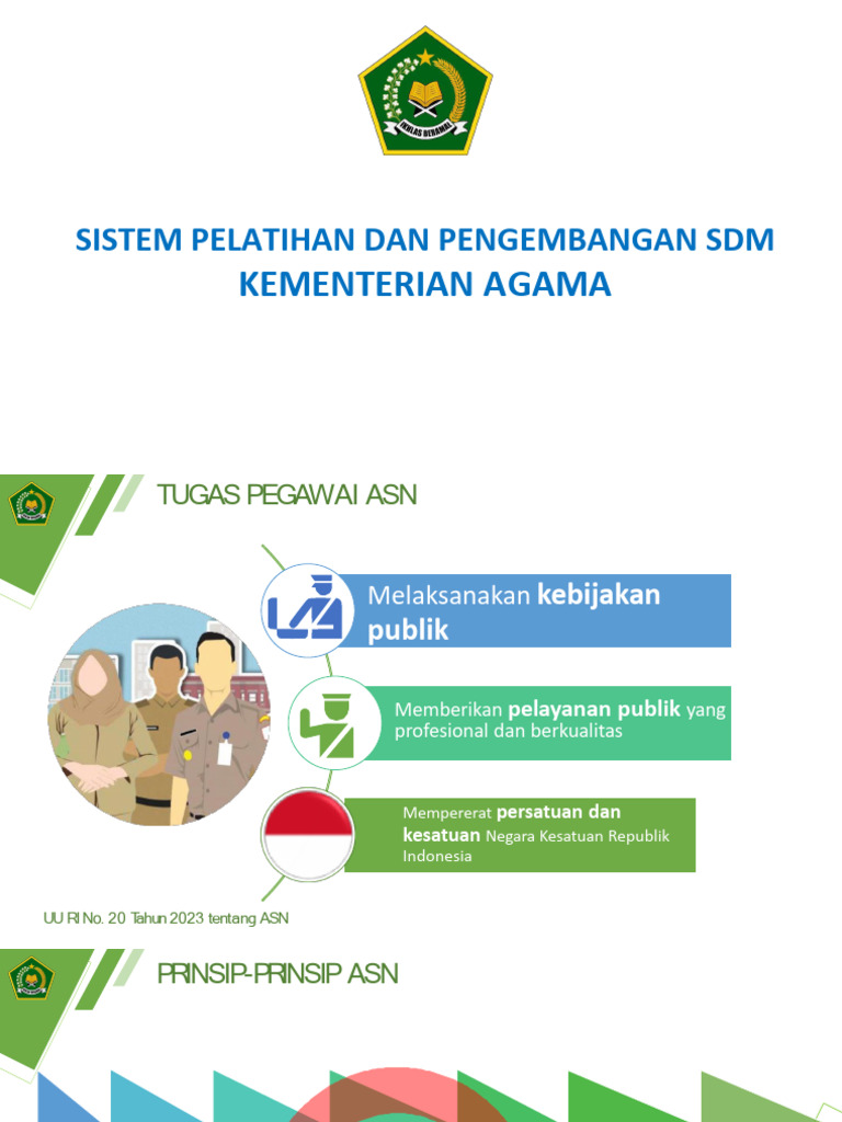 Sistem Pengembangan SDM Kemenag | PDF