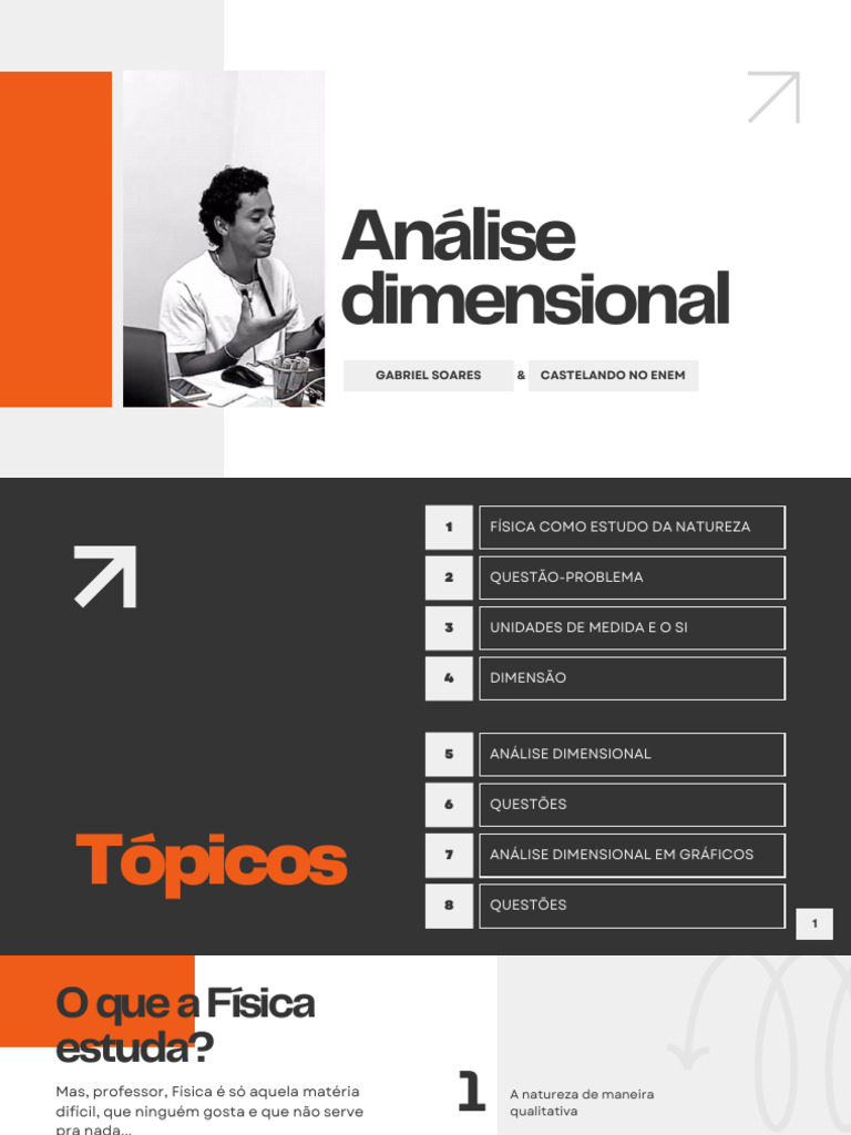 Física Análise Dimensional | PDF