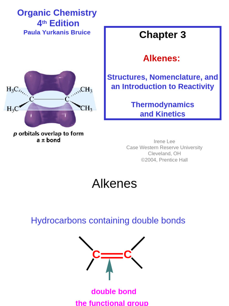 Ch03MR Alkenes Intro | PDF