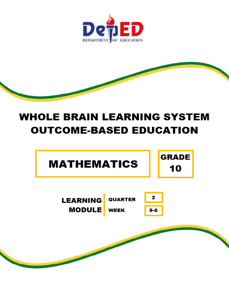 GR10 Math Q2 W5-6-Module-Msv | PDF