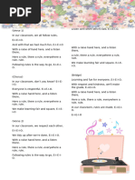 Hello Everybody Song for Class 2 | PDF