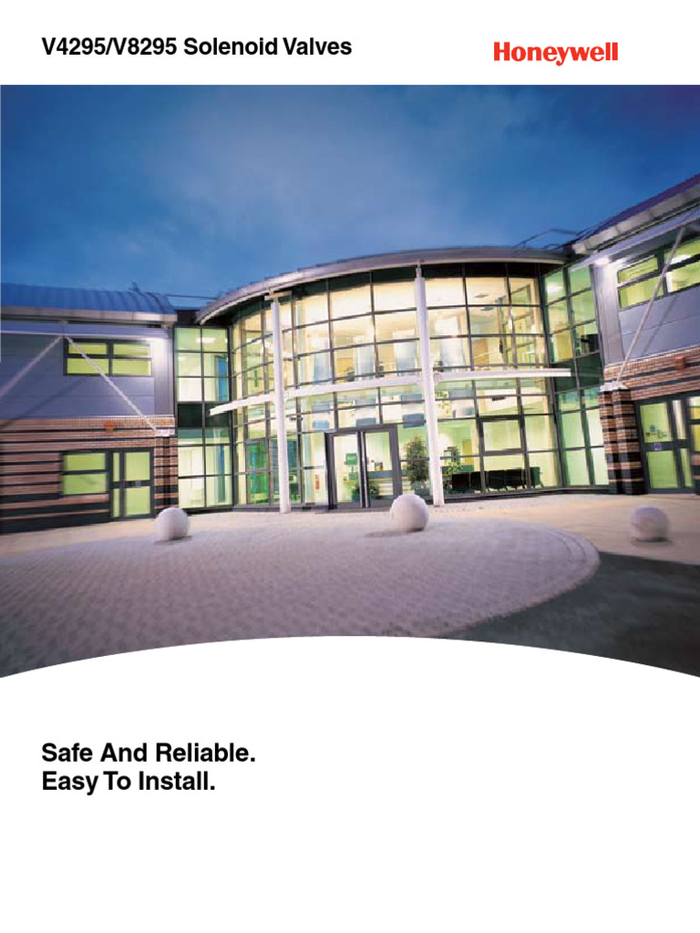 V4295V8295 Solenoid Valves | PDF