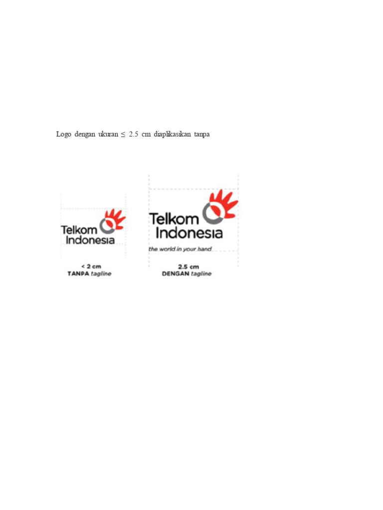 Contoh Brand Guideline Logo Telkom Indonesia | PDF