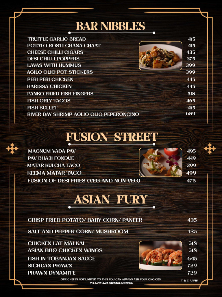 Food Menu | PDF