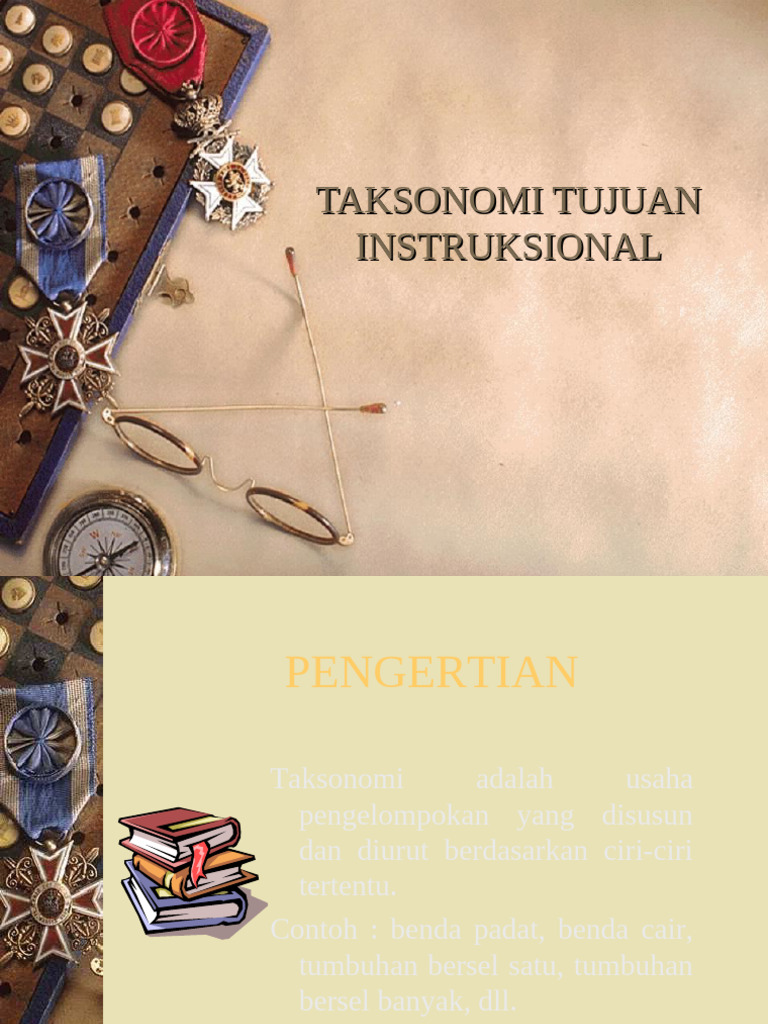 Taksonomi Tujuan Pembelajaran | PDF