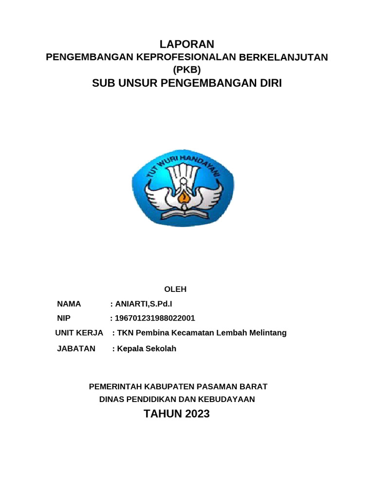 Lap PD SETIFIKAT DIKLAT LANGKAH MUDAH MEMBUAT MODUL AJAR 2023 | PDF