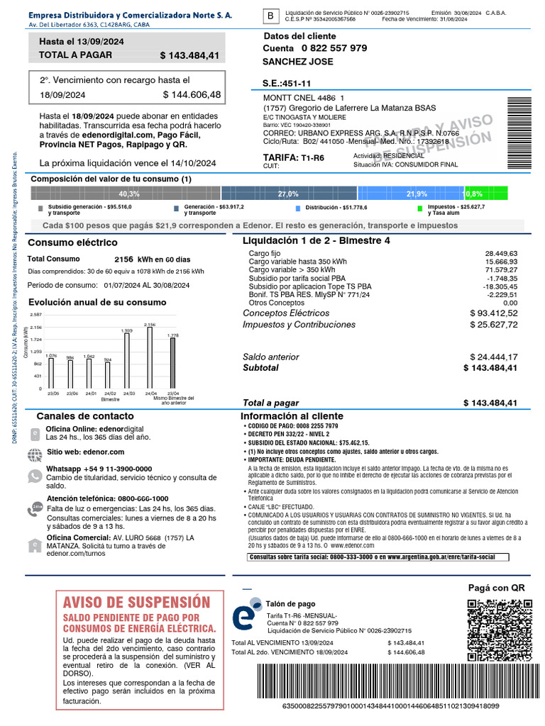 Factura - 2024 09 02 | PDF