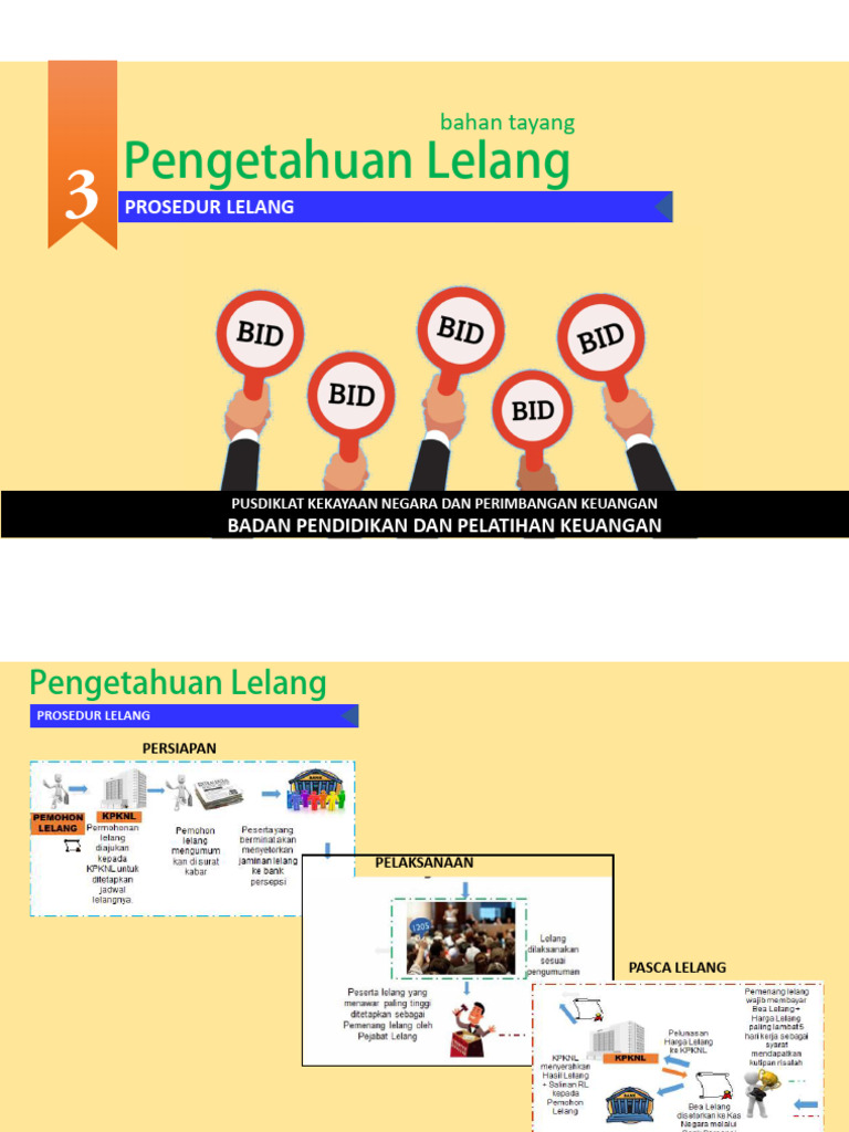 Prosedur Lelang | PDF