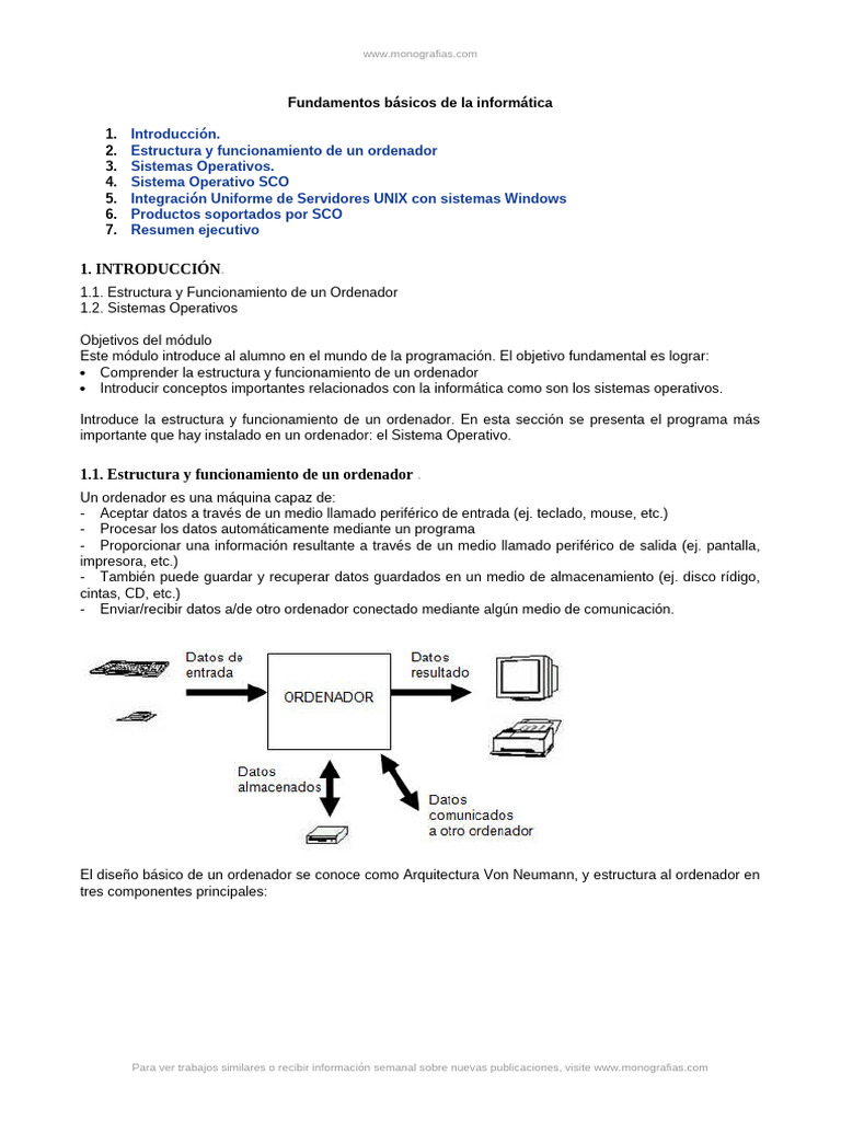Fundamentos Basicos Informatica | PDF