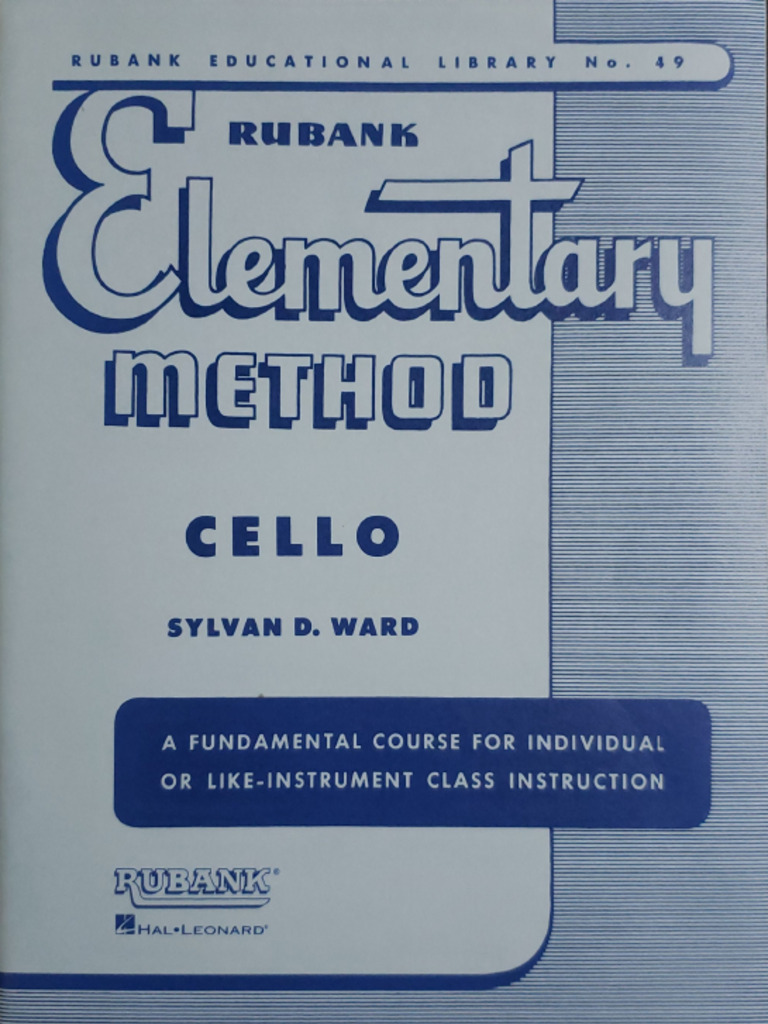 Rubank Elementary Cello | PDF