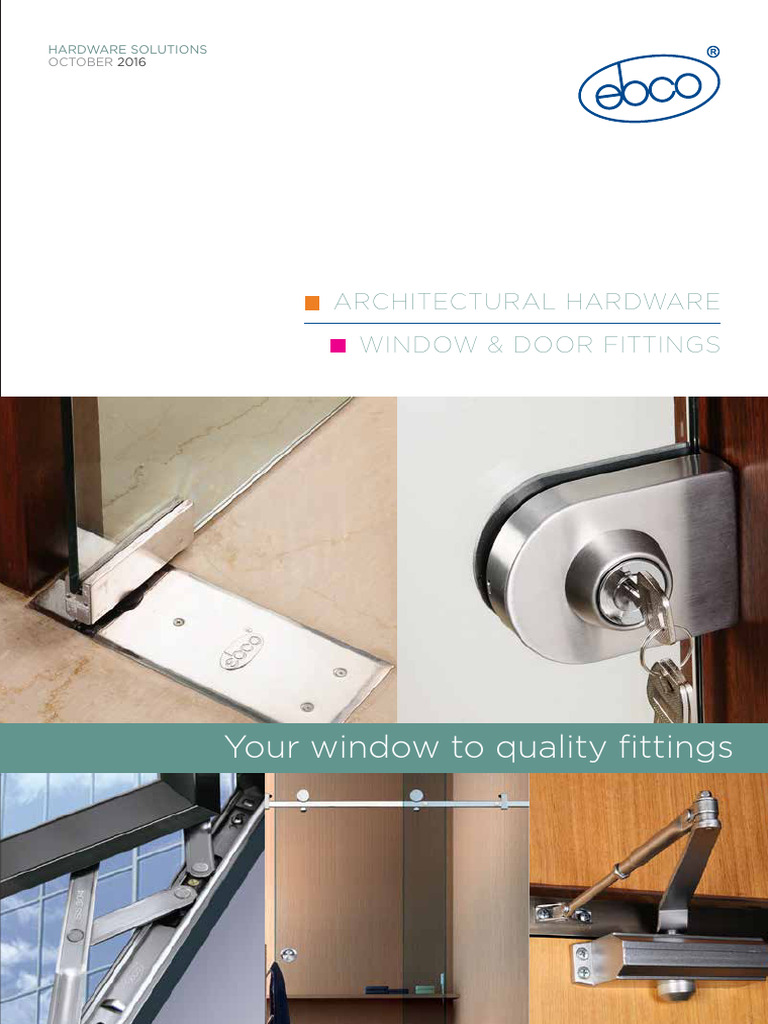 Architectural Hardware | PDF