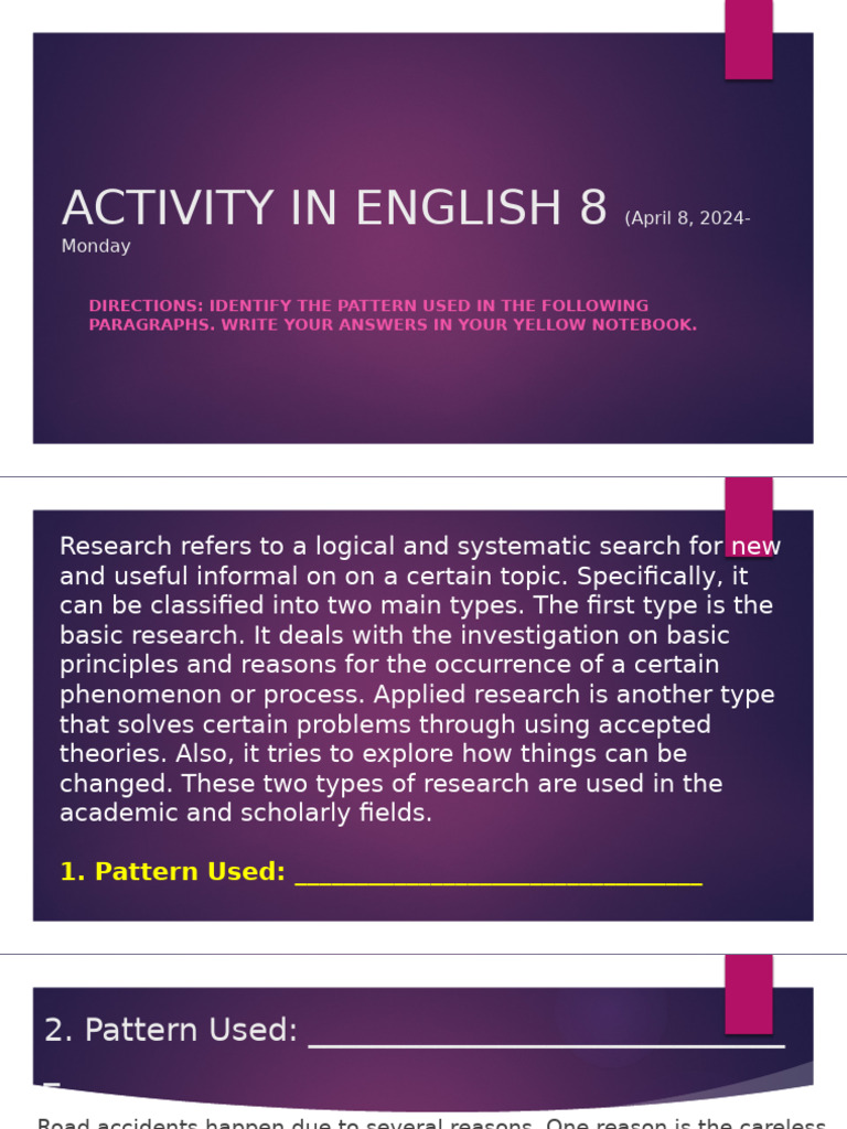 Modular Activity Today | PDF