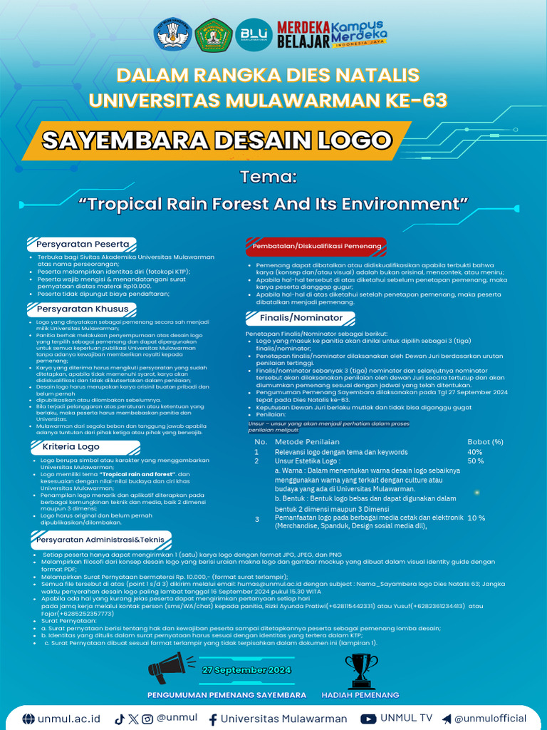 Flyer Sayembara Desain Logo | PDF