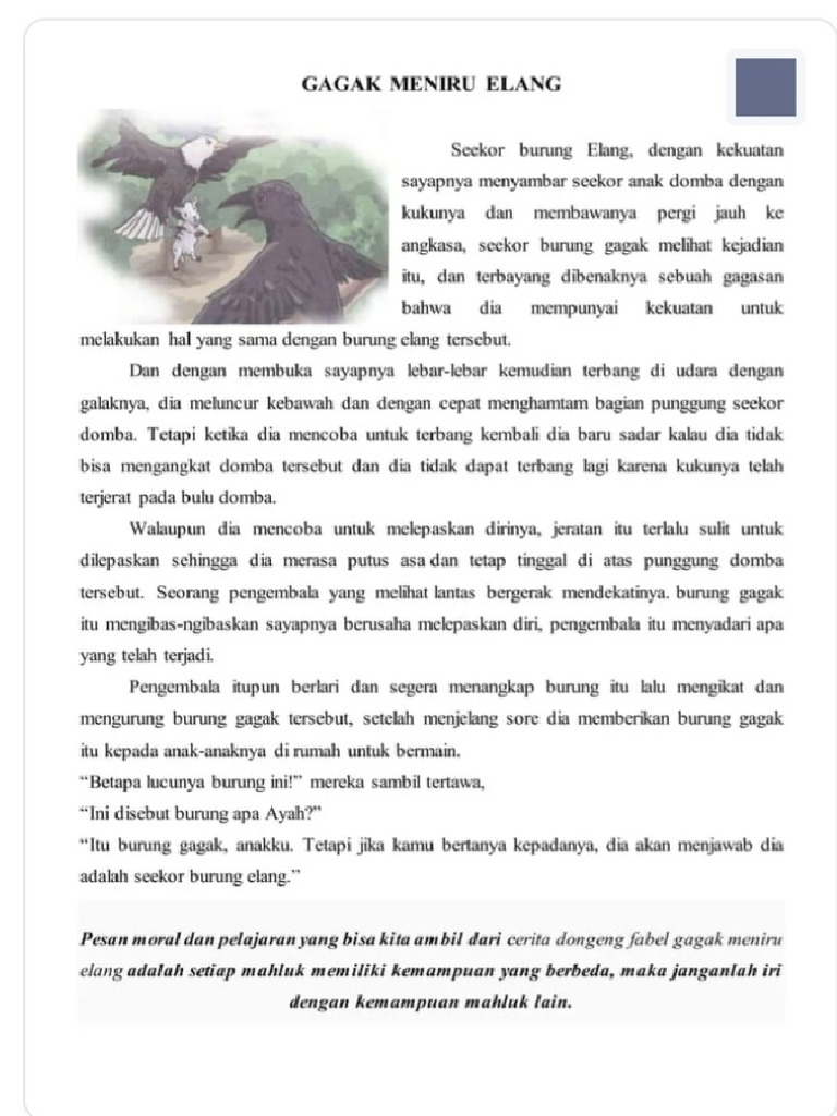 Gagak Meniru Elang 2 | PDF