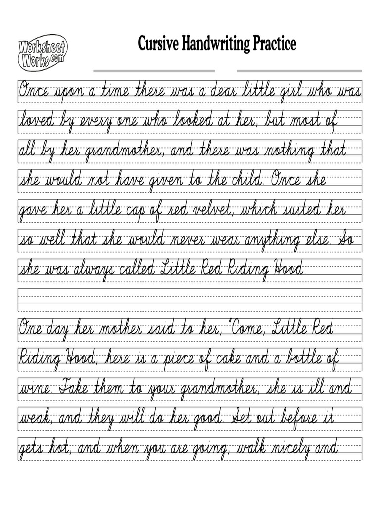 WorksheetWorks_Cursive_Handwriting_Practice_3 | PDF WorksheetWorks_Cursive_Handwriting_Practice_3 | PDF