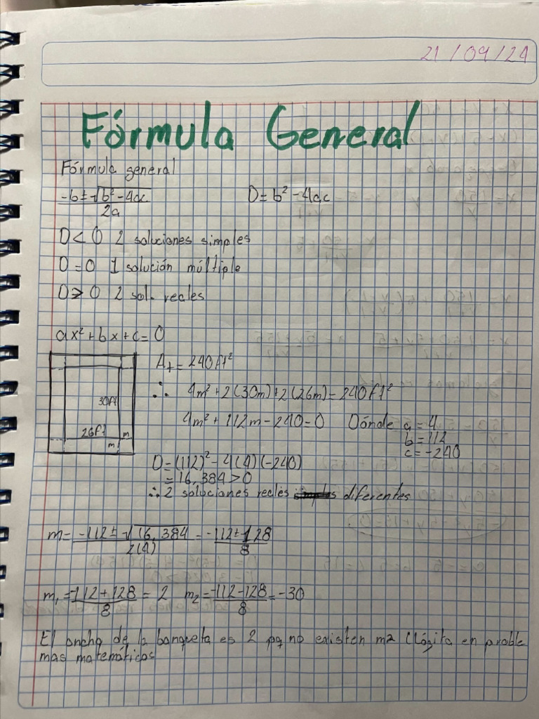 Fórmula General | PDF