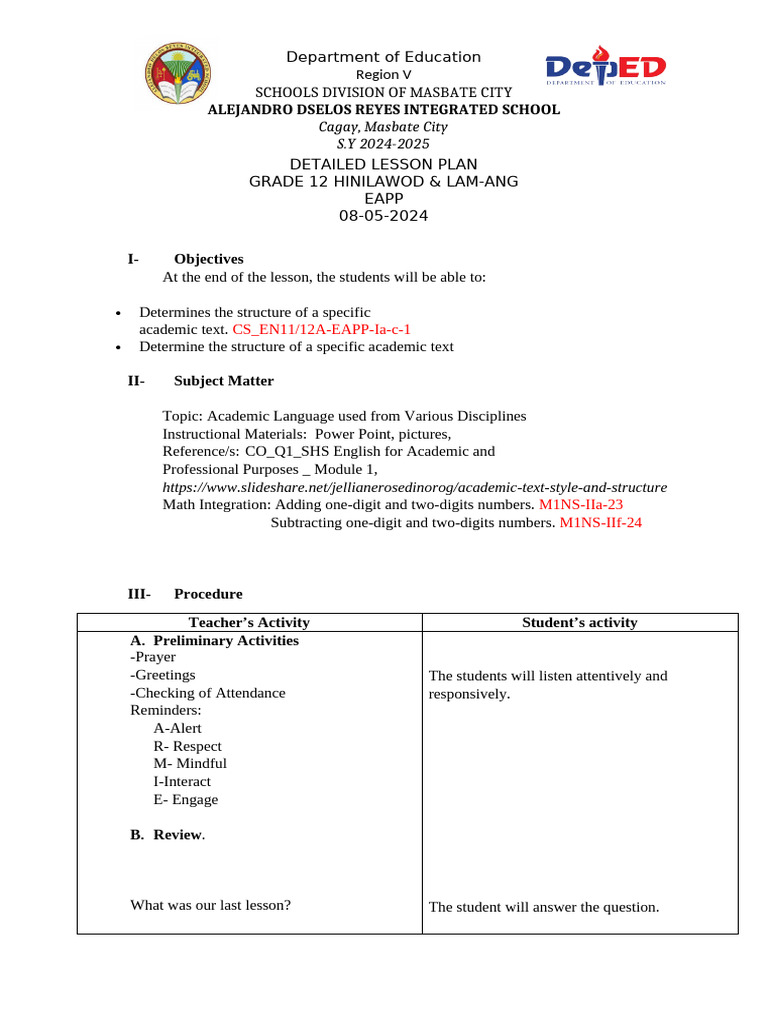 Eapp LP 2 | PDF | Ice Cream | Argument