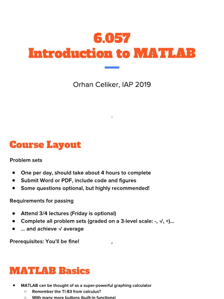 Mit Matlab | PDF