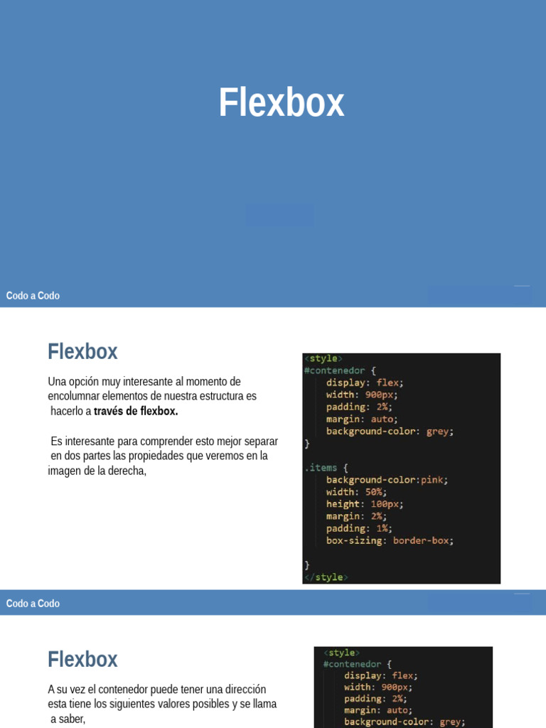 Maquetado Con Flexbox | PDF