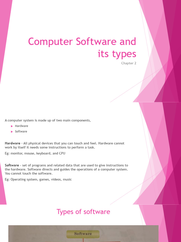 Computer Software and Its Types | PDF