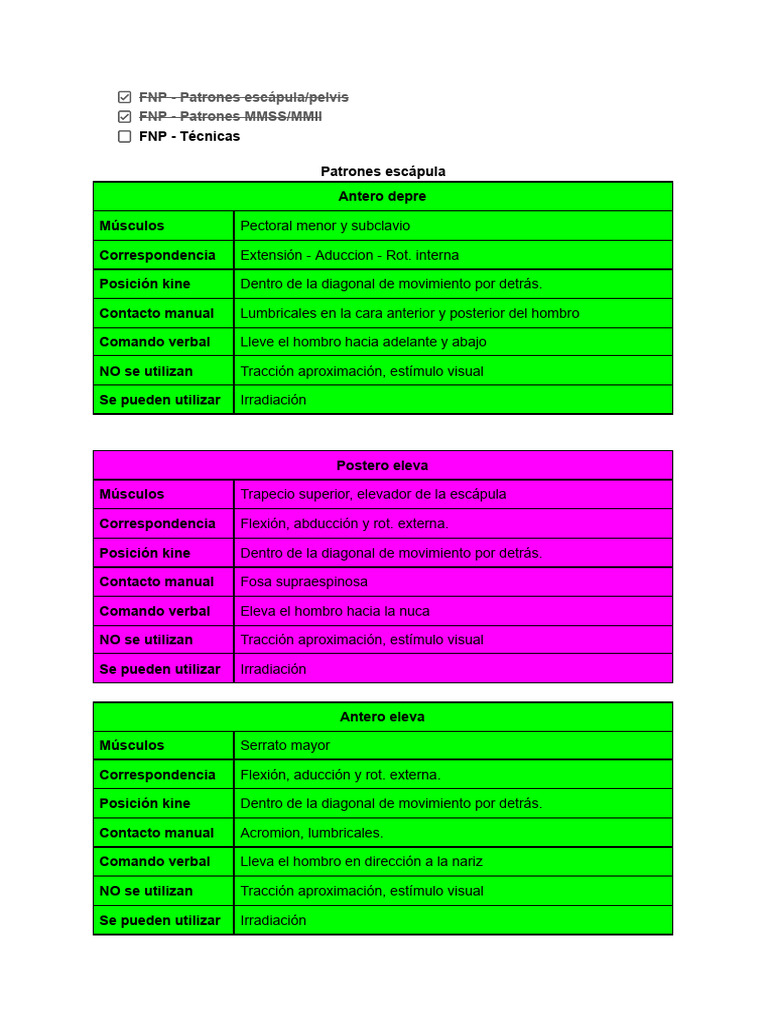 Final Kine 2 Patrones | PDF