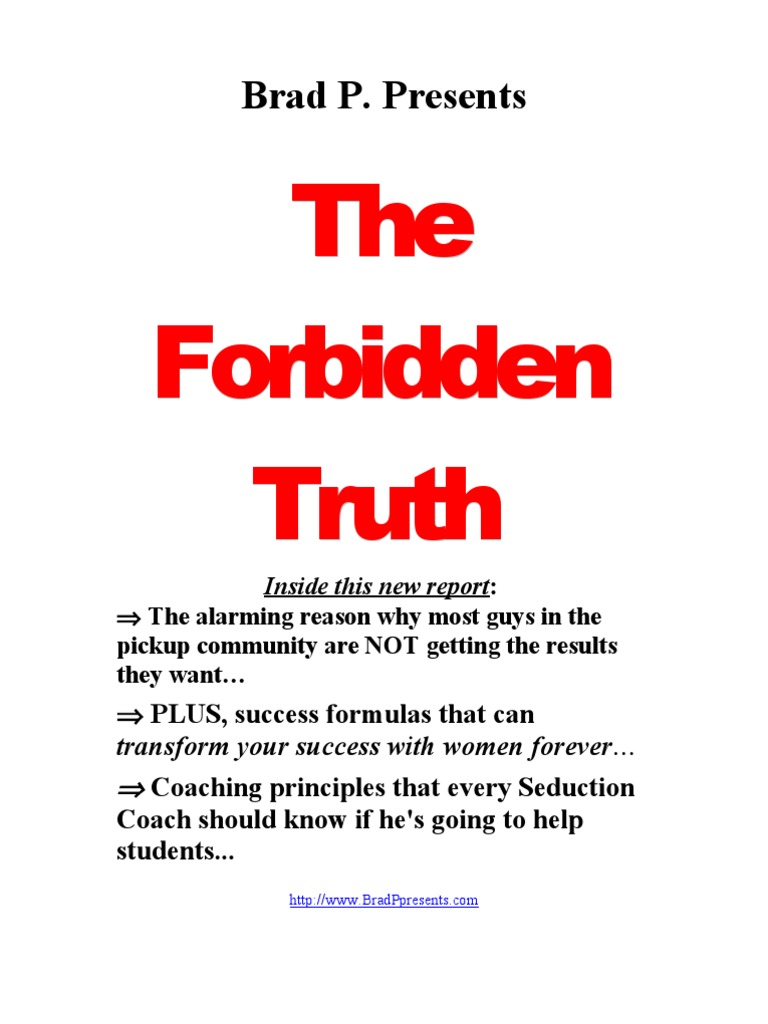 The Forbidden Truth - Original | PDF | Guru | Internet Forum