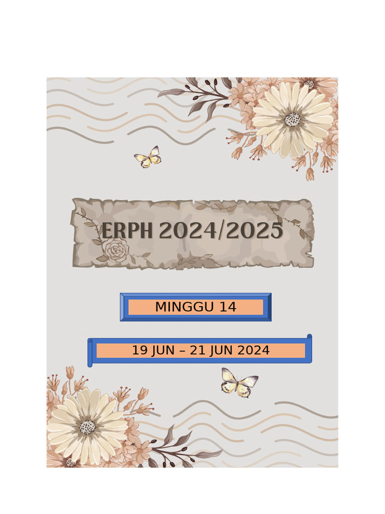 Erph Minggu 14 2024 | PDF