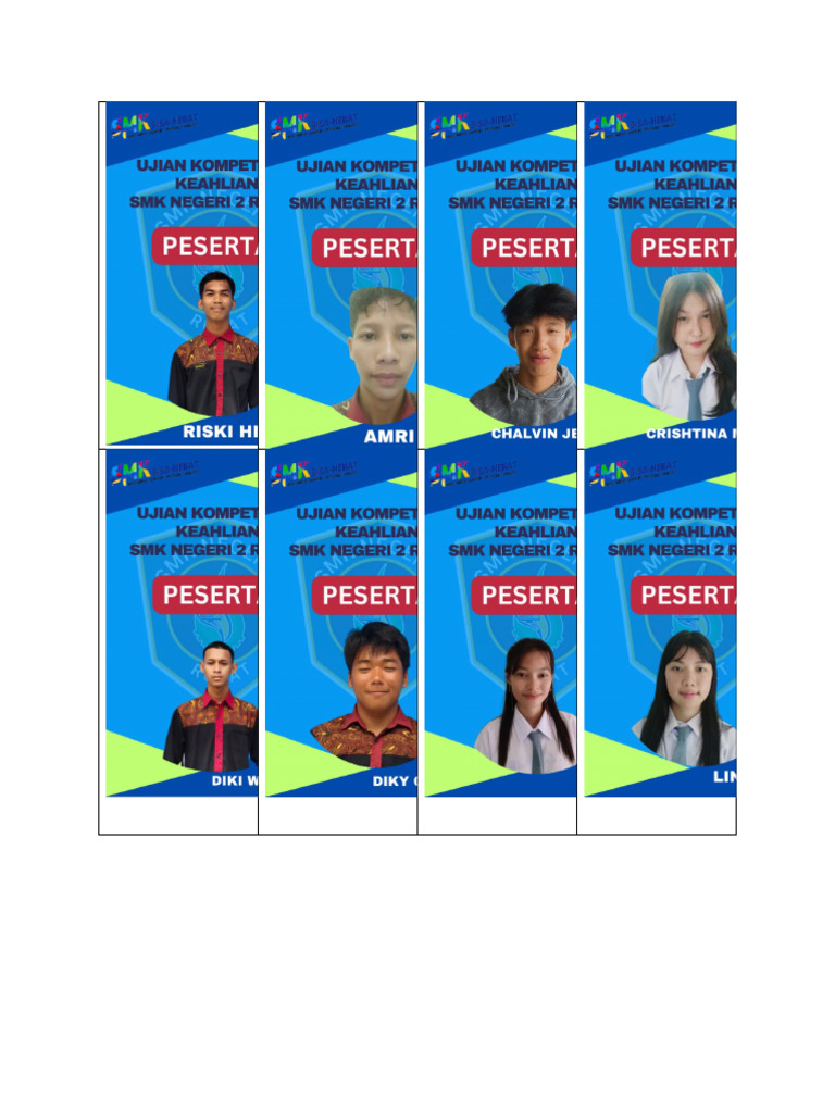 kartu UKK 12 B | PDF