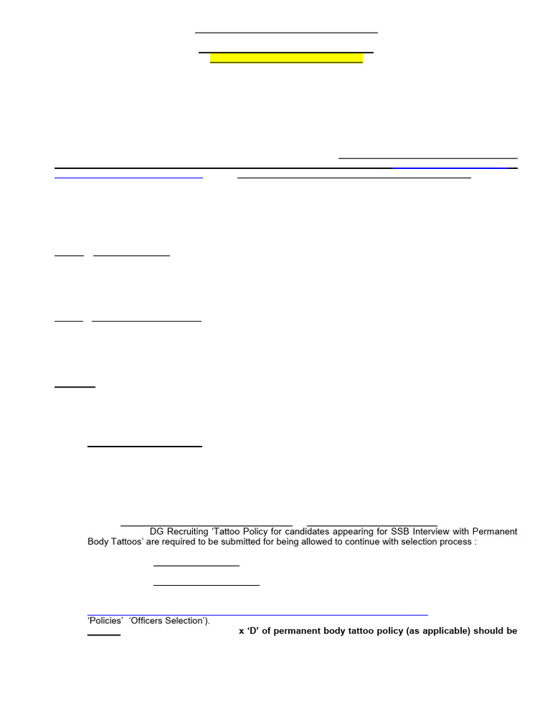 Call Up Letter SSC Bhopal For SSC NT Men 121 Apr 2025 Course | PDF