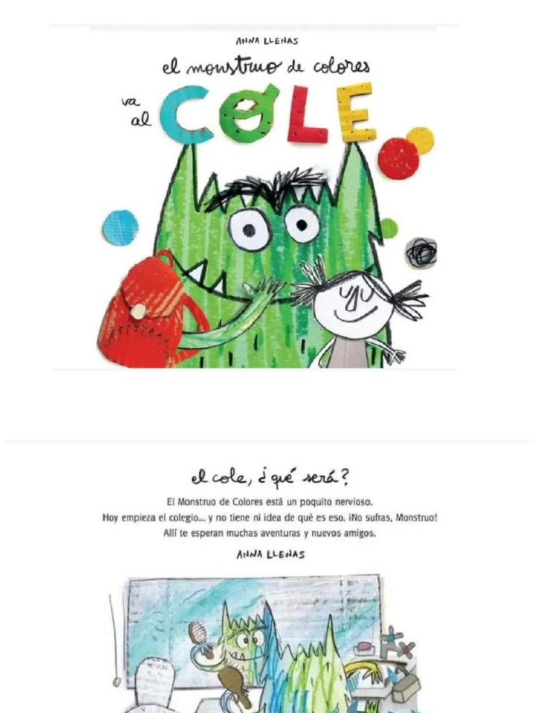 El Monstruo de Colores Va Al Cole | PDF