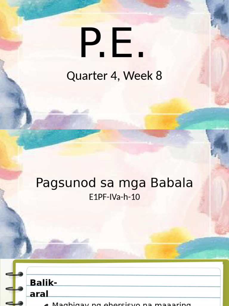 Pagsunod Sa Mga Babala | PDF