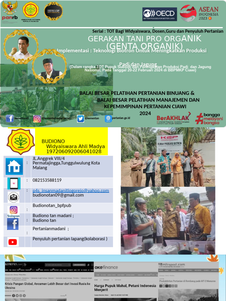 Hari 2 - 2. FIX PPT Biotron Genta Organik 20 Feb 2024 PDF | PDF