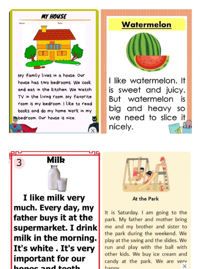 Reading part 2 | PDF