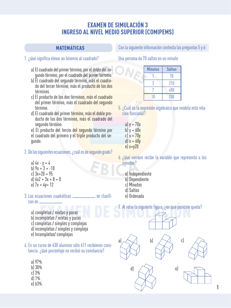 Examen Simulacion 3 Ebica | PDF