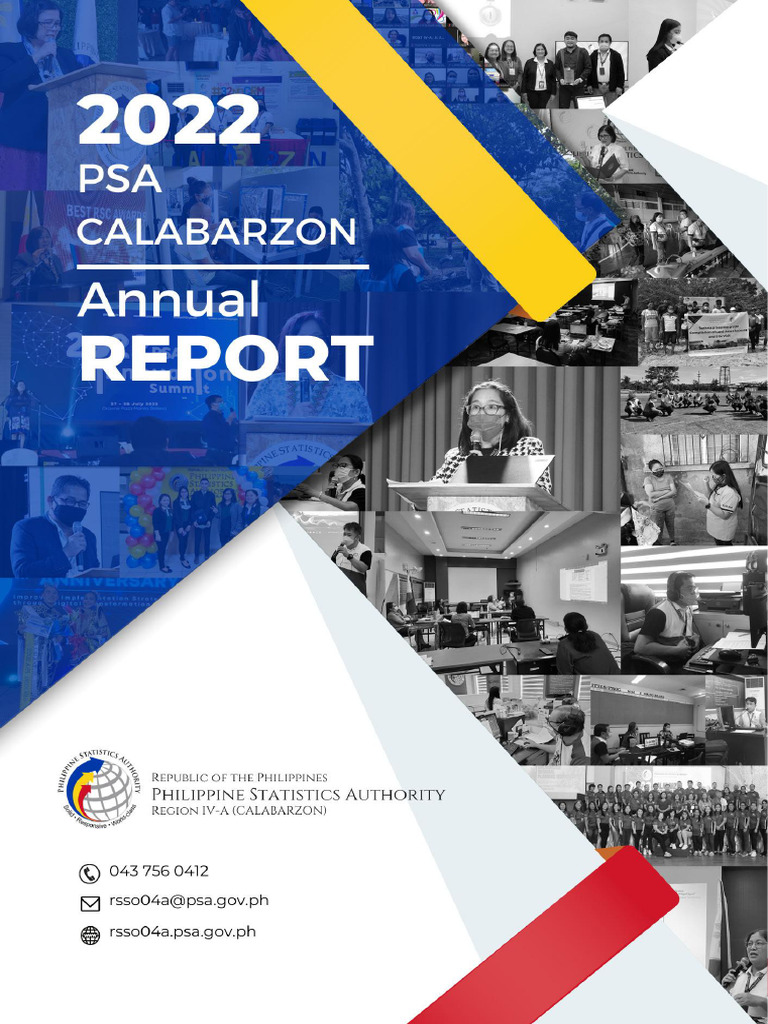 2022 Psa Calabarzon Annual Report | PDF