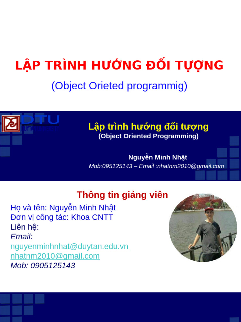 CS311 - Lap Trinh Huong Doi Tuong - 2022S - Lecture 1 | PDF | Models Of Computation | Computers