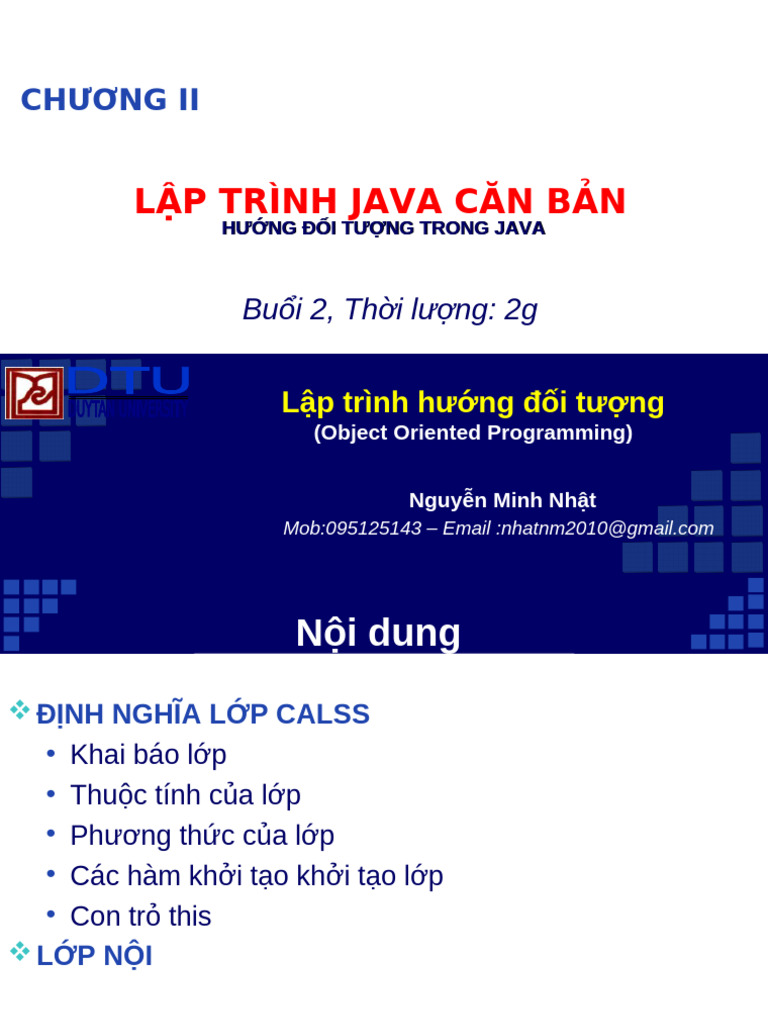 CS311 - Lap Trinh Huong Doi Tuong - 2022S - Lecture 5 | PDF | Vietnam