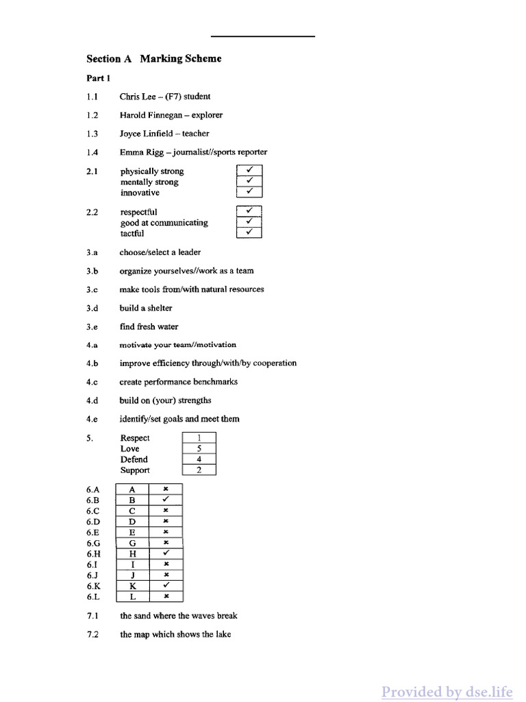 Provided by Dse - Life: 2008 AS Use of English | PDF