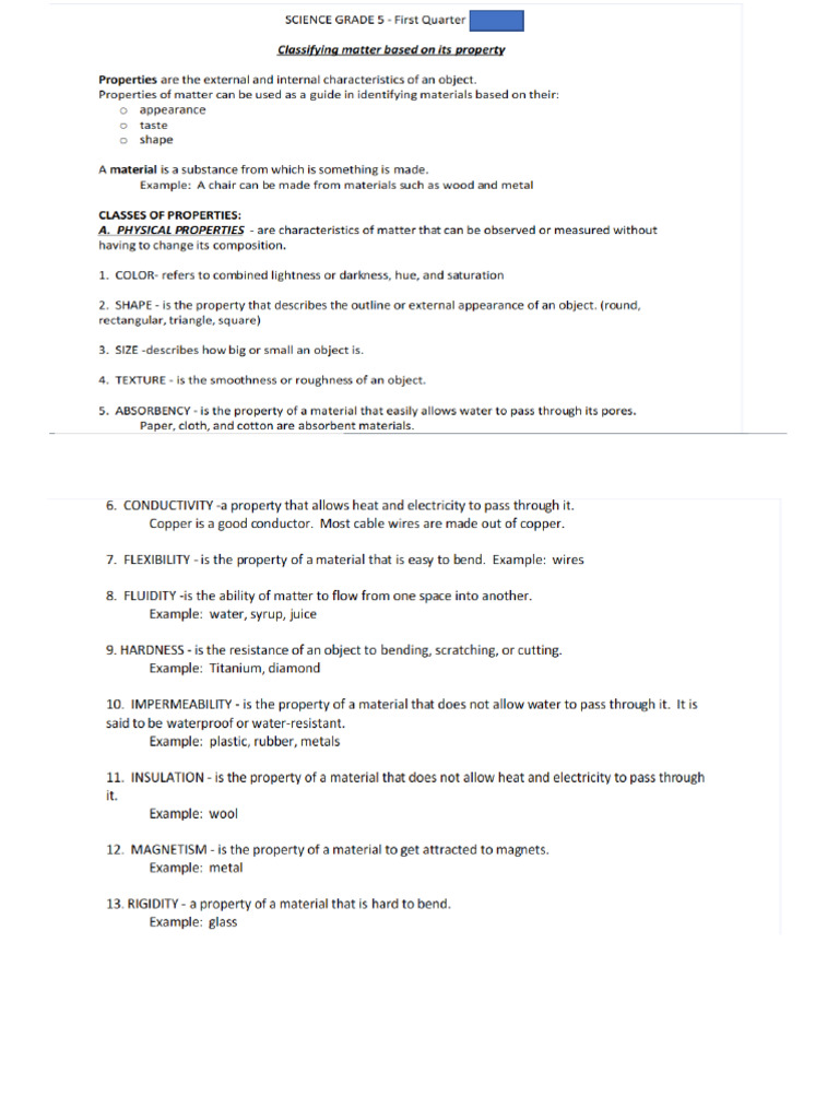 Science 5 Reviewer | PDF
