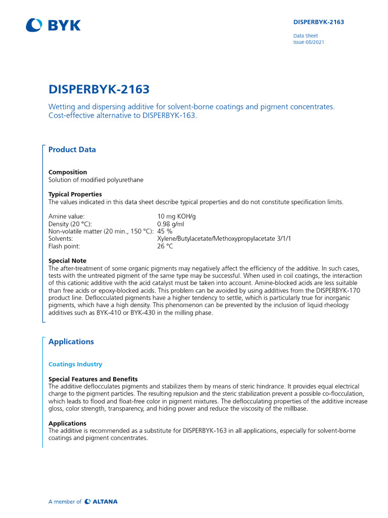 4-TDS Disperbyk-2163 en | PDF