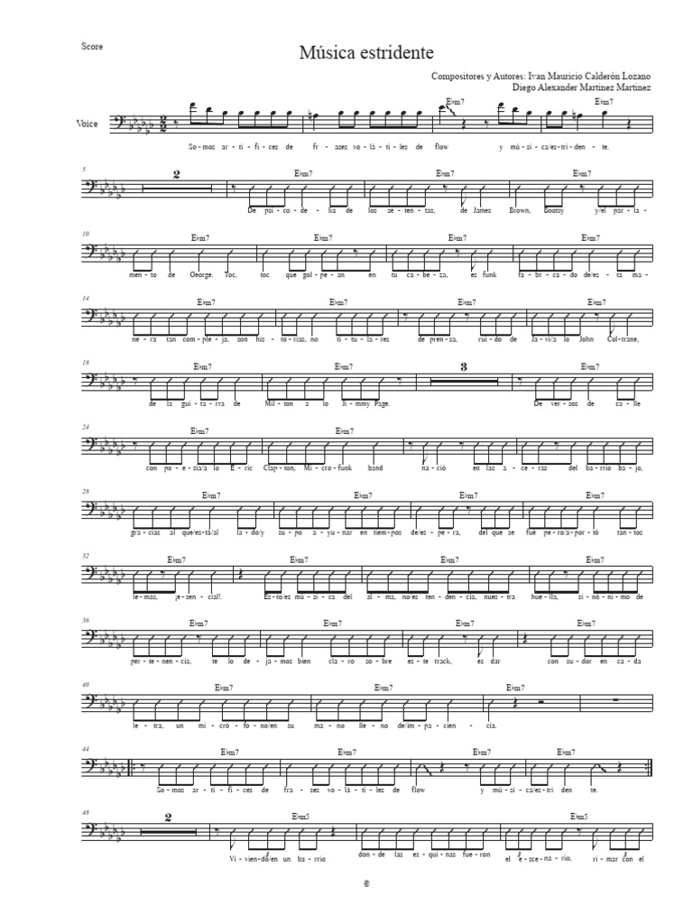 Microfunk Band - Música Estridente | PDF